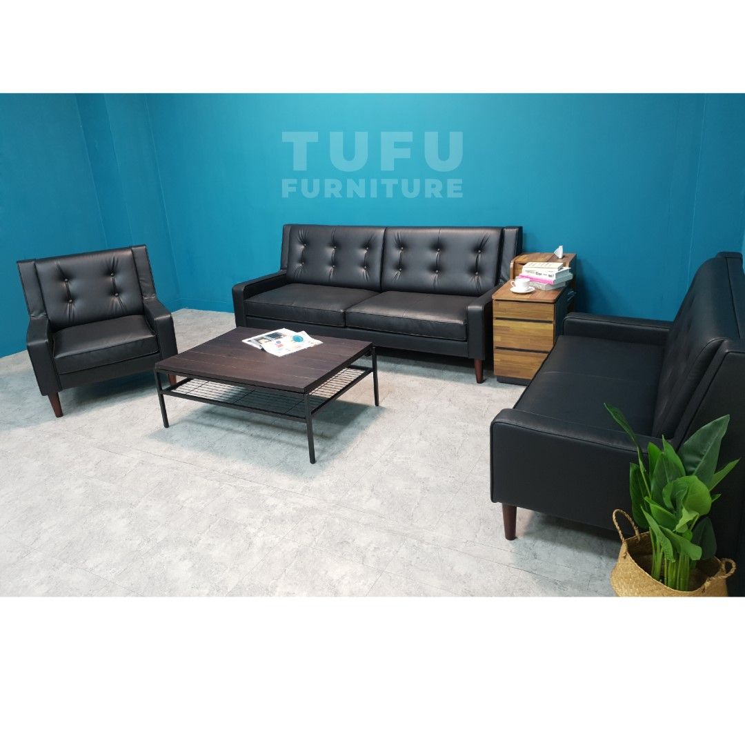 SOFA Băng 5041 - 1P - Đen – Công ty TNHH TUFU GROUP