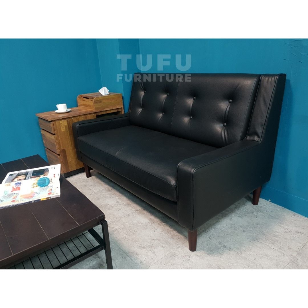 SOFA Băng 5041 - 2P - Đen – Công ty TNHH TUFU GROUP