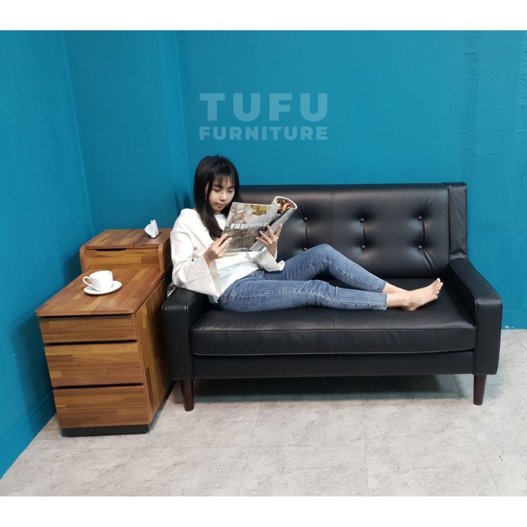 SOFA Băng 5041 - 2P - Đen – Công ty TNHH TUFU GROUP