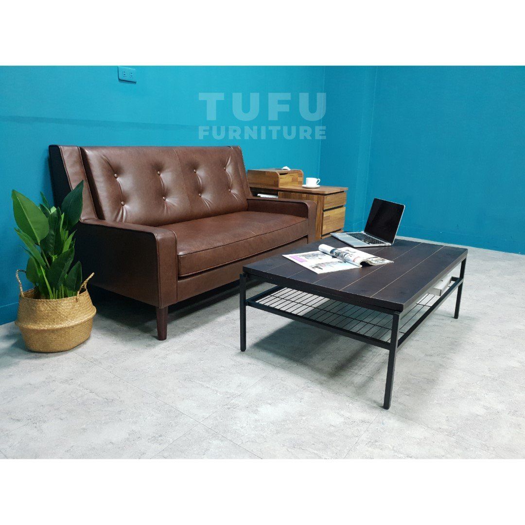 SOFA Băng 5041 - 2P - Nâu – PHUONGTOPPER.COM