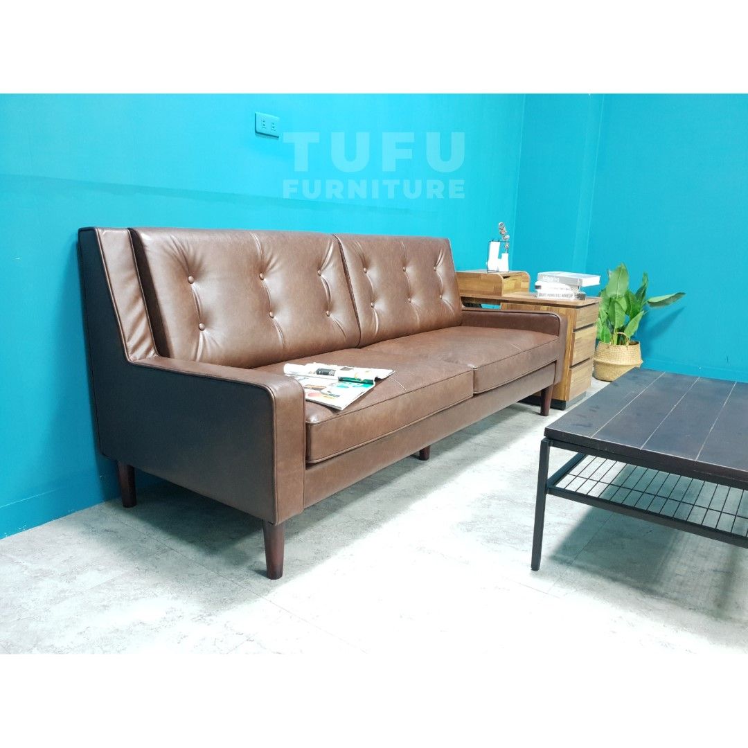 SOFA Băng 5041 - 3P - Nâu – Công ty TNHH TUFU GROUP