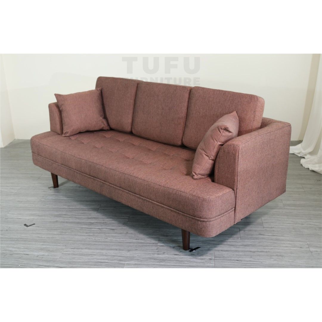 SOFA Băng BSY 3P - Nâu – Công ty TNHH TUFU GROUP