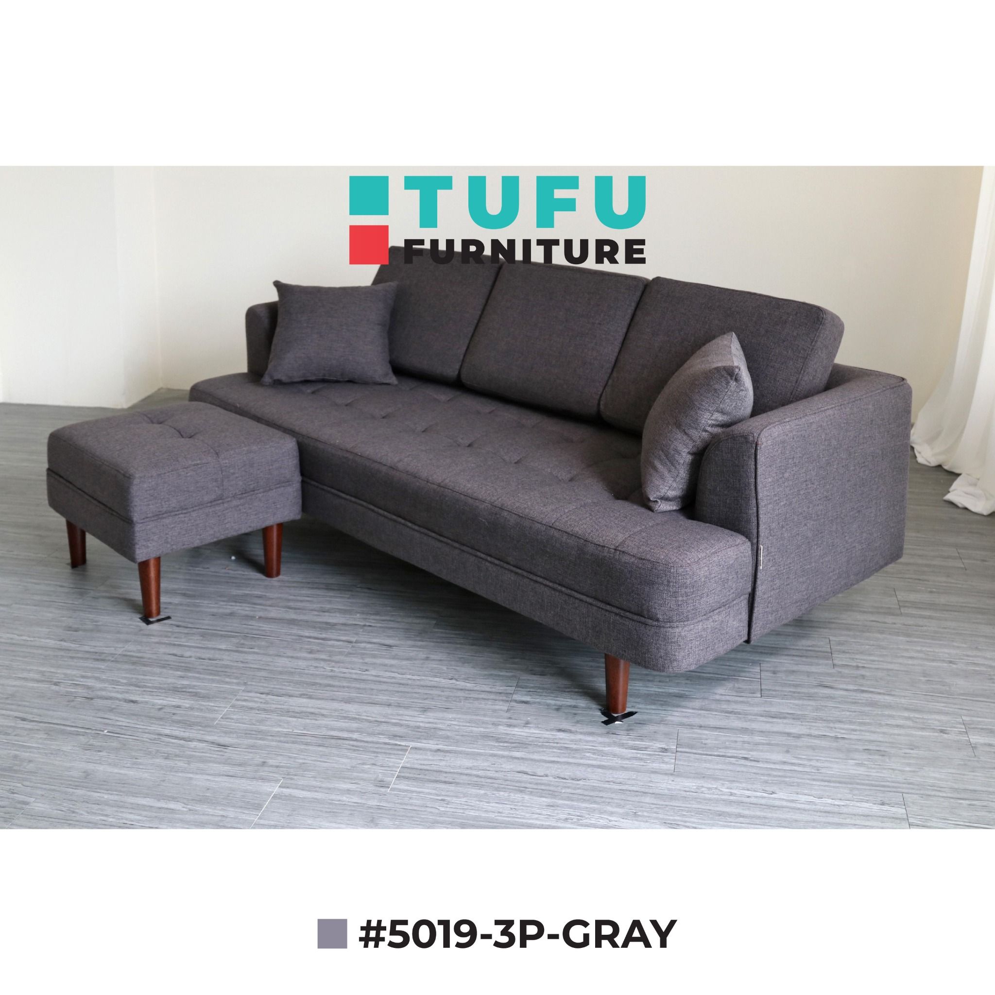 SOFA Băng BSY 3P - Nâu – Công ty TNHH TUFU GROUP