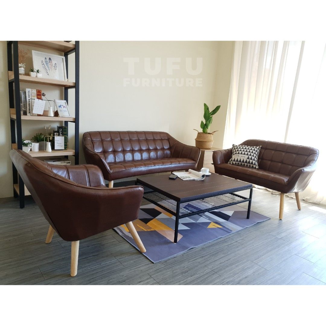 SOFA Băng BSY 3P - Nâu – Công ty TNHH TUFU GROUP