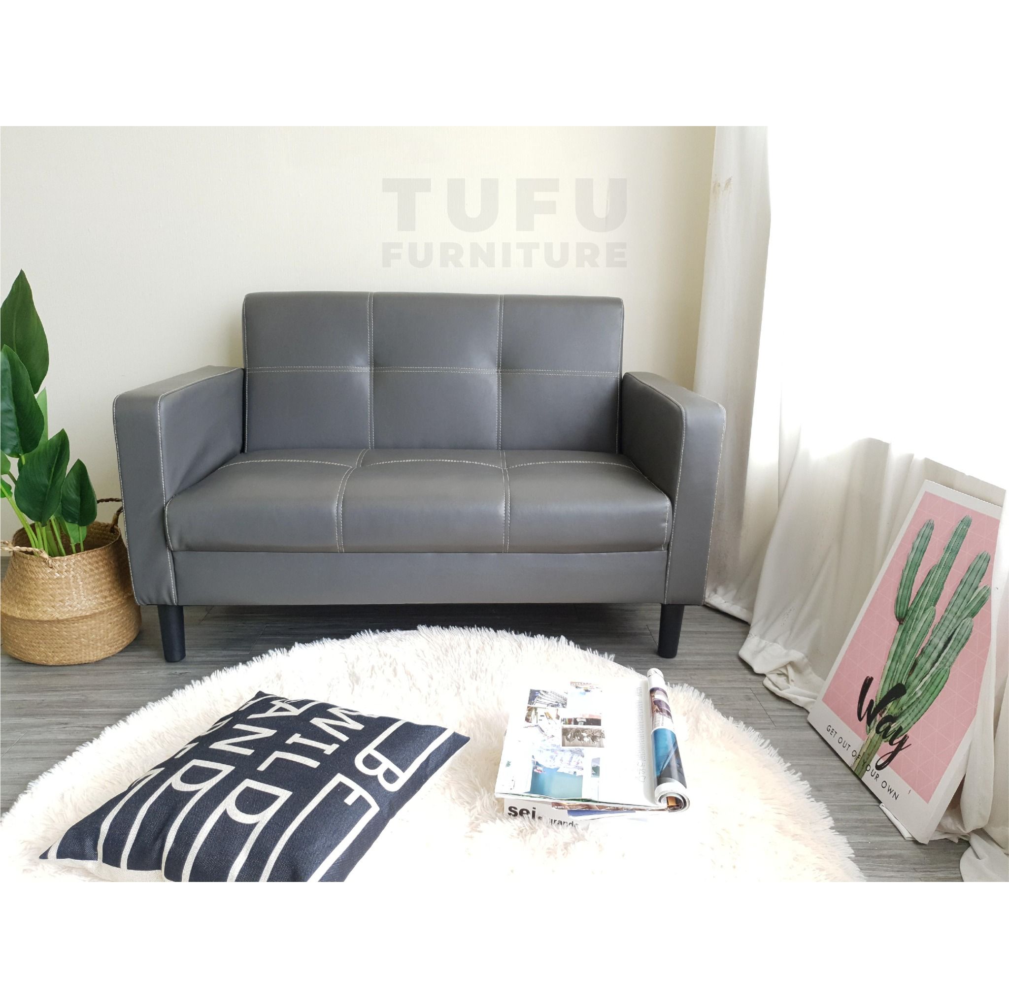 SOFA Băng BSY 3P - Nâu – Công ty TNHH TUFU GROUP