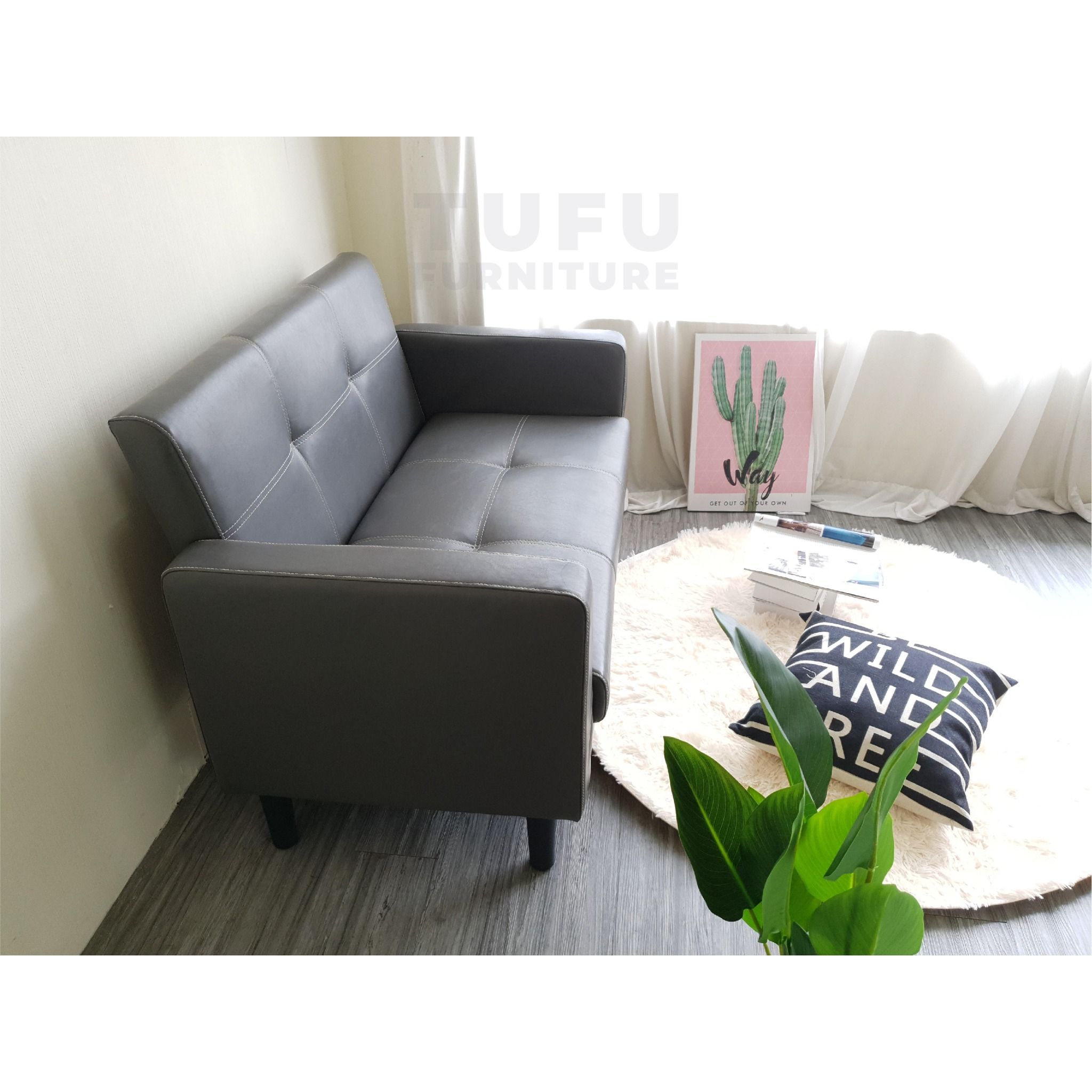 SOFA Băng BSY 3P - Nâu – Công ty TNHH TUFU GROUP