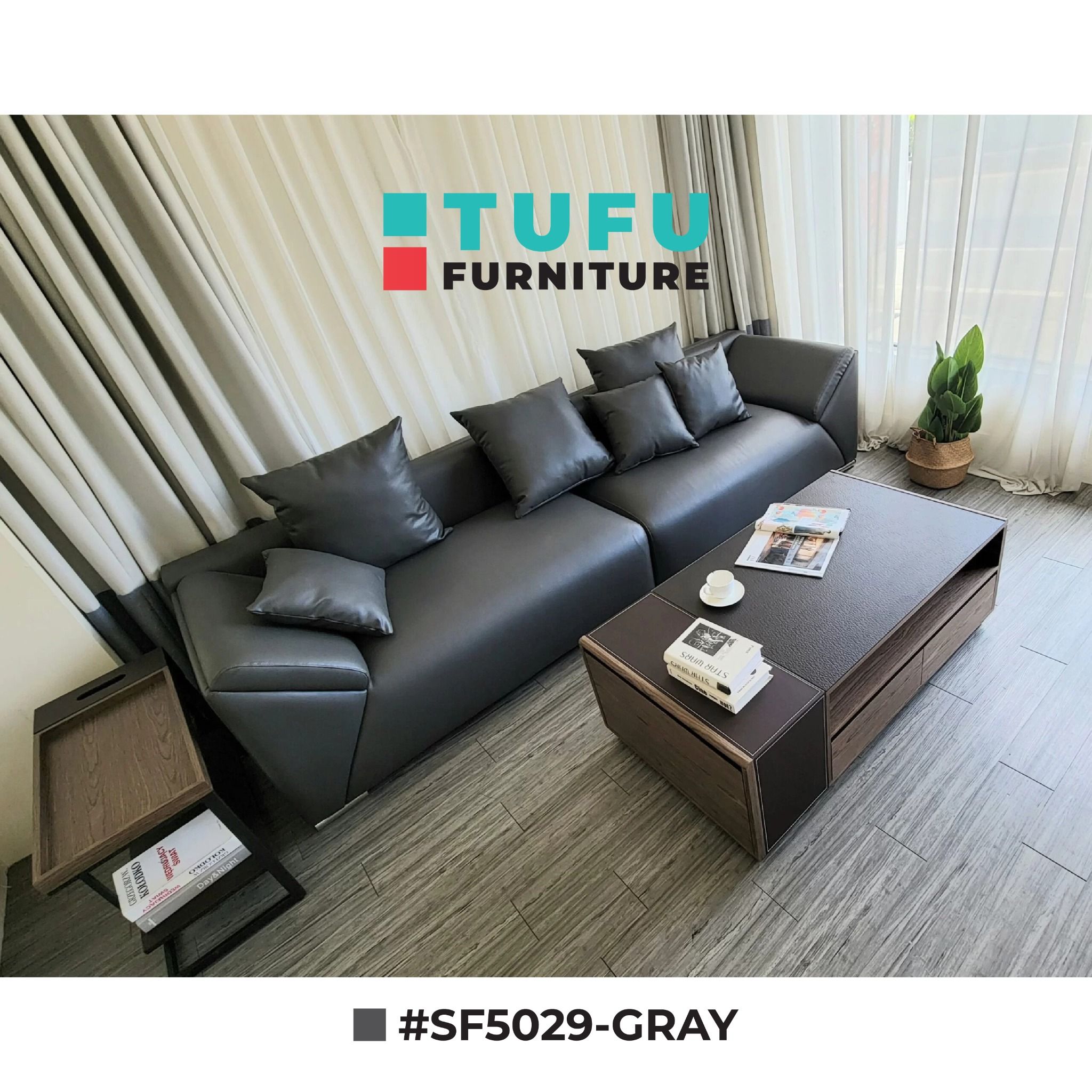 SOFA Băng BSY 3P - Nâu – Công ty TNHH TUFU GROUP