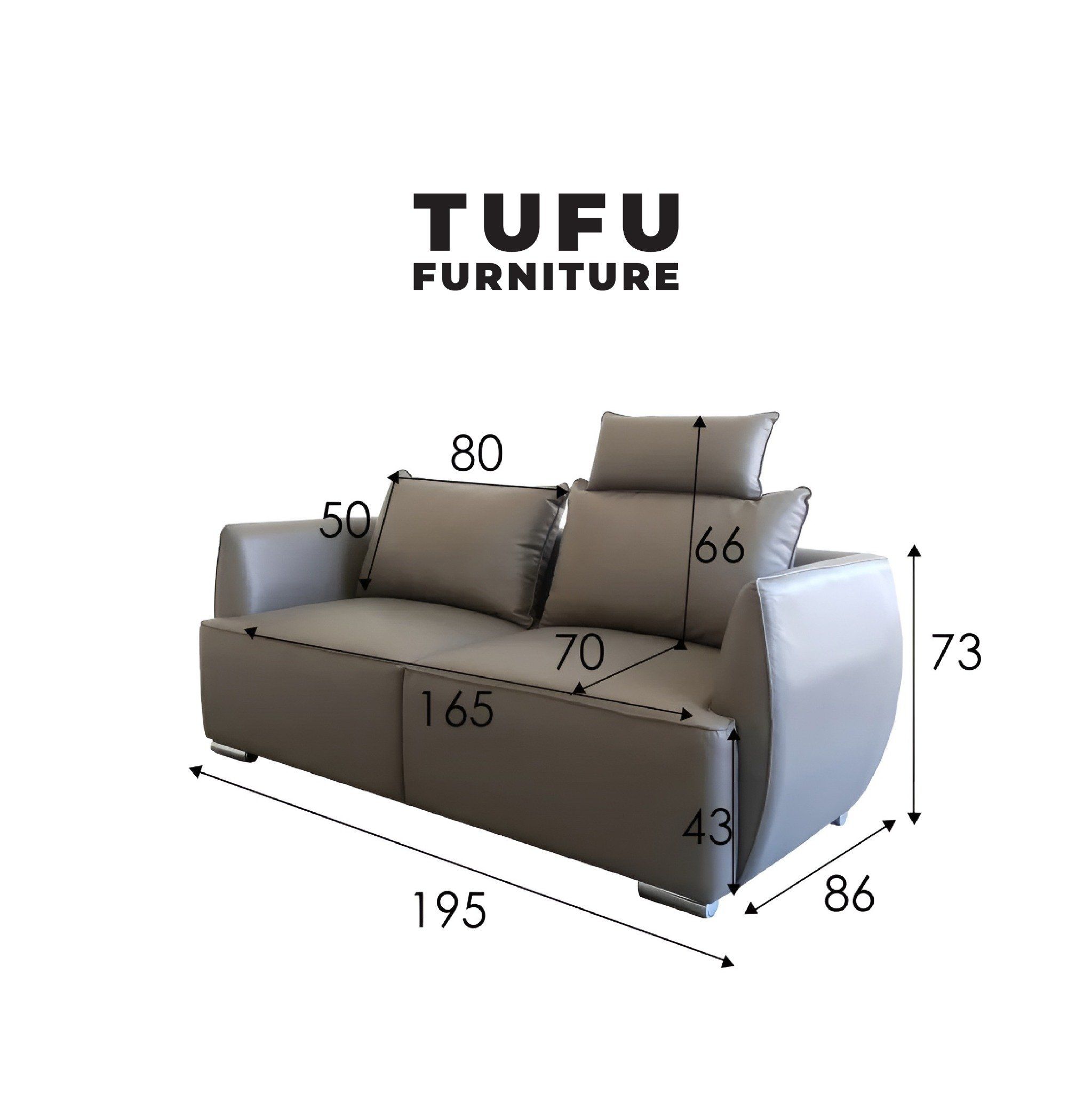 SOFA Băng BSY 3P - Nâu – Công ty TNHH TUFU GROUP