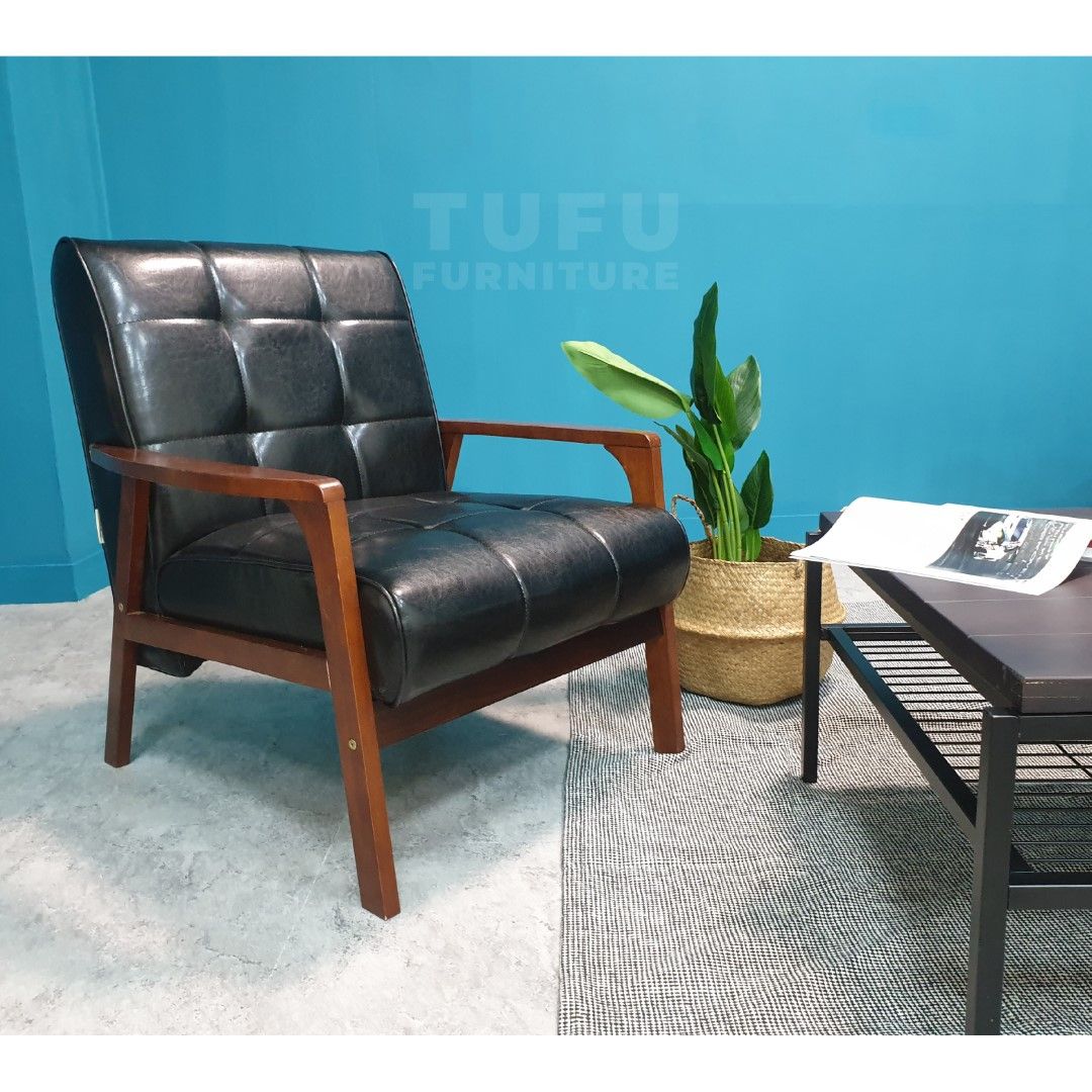 SOFA Cổ Điển - 8039 1P - Đen – PHUONGTOPPER.COM