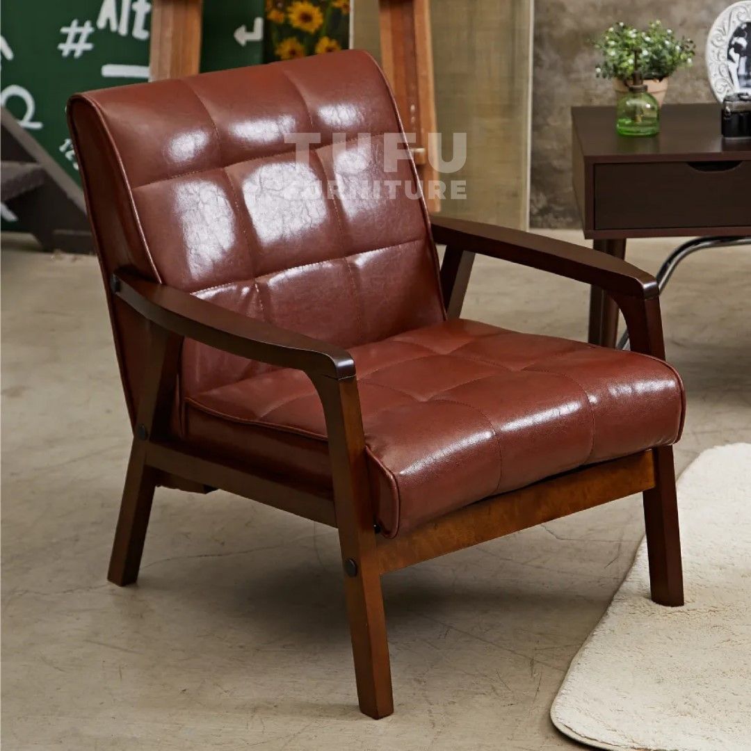 SOFA Cổ Điển - 8039 1P - Nâu – PHUONGTOPPER.COM