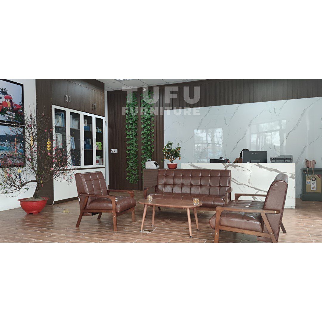 SOFA Cổ Điển - 8039 1P - Nâu – PHUONGTOPPER.COM