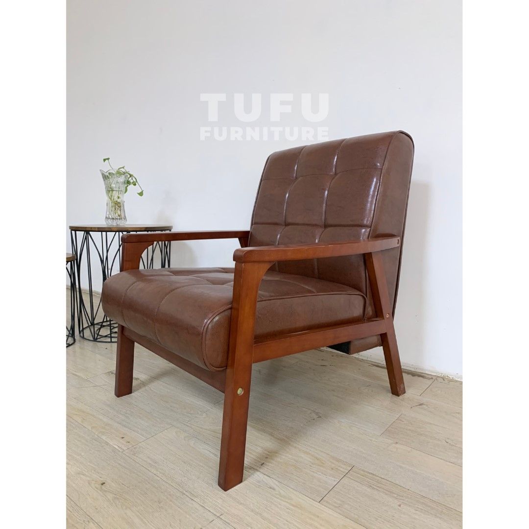 SOFA Cổ Điển - 8039 1P - Nâu – PHUONGTOPPER.COM