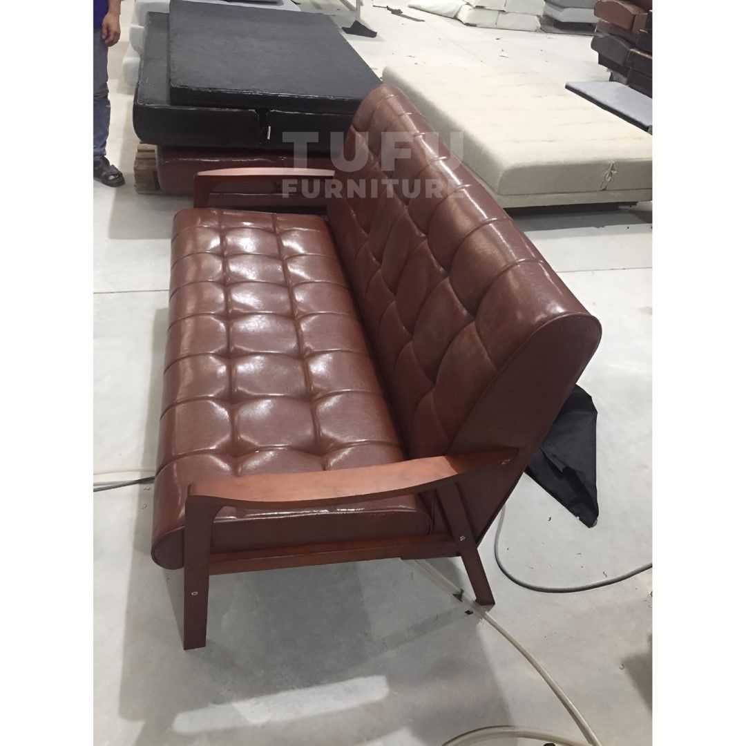 SOFA Cổ Điển - 8039 2P - Nâu – Công ty TNHH TUFU GROUP