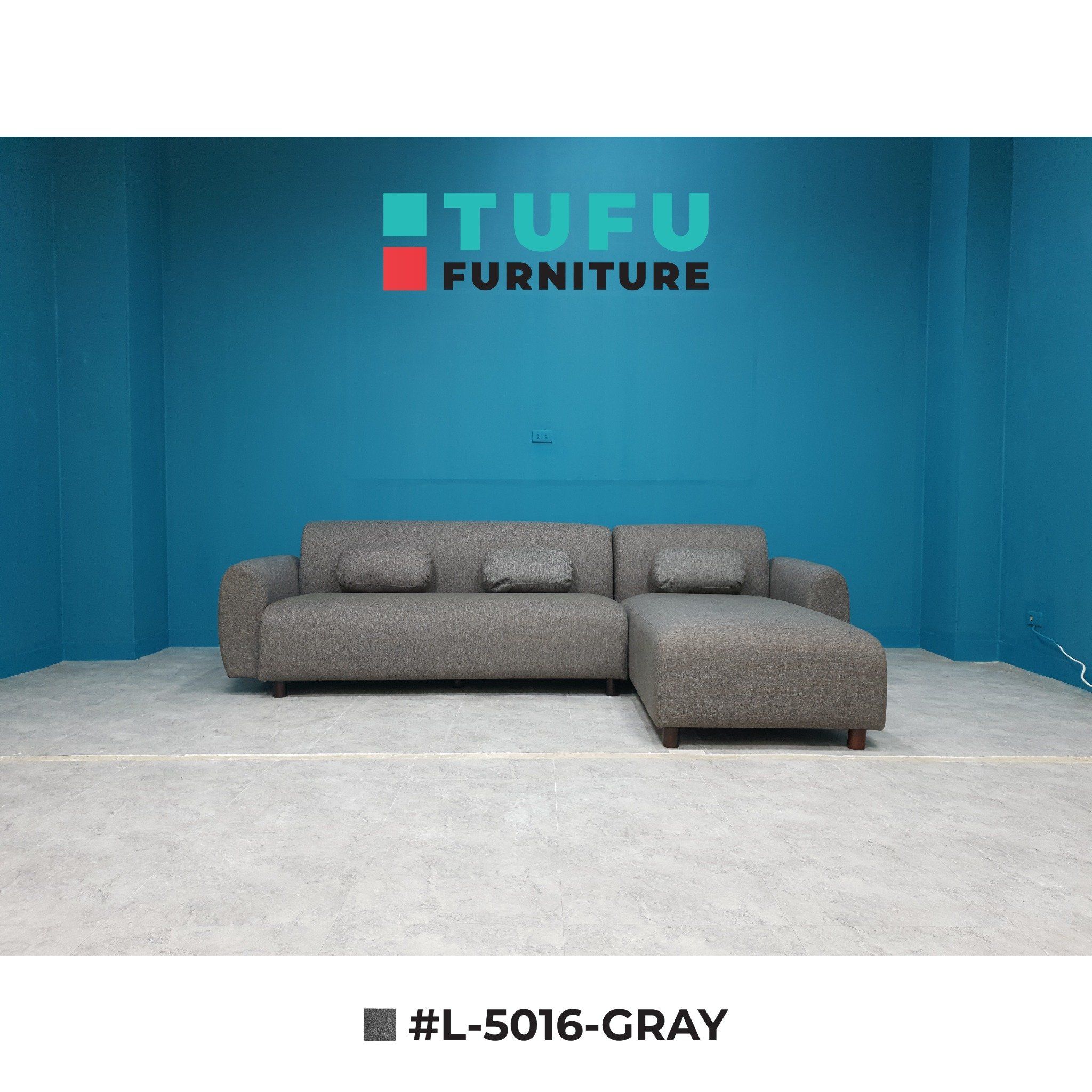 SOFA Góc L 5016 - Xám – Công ty TNHH TUFU GROUP