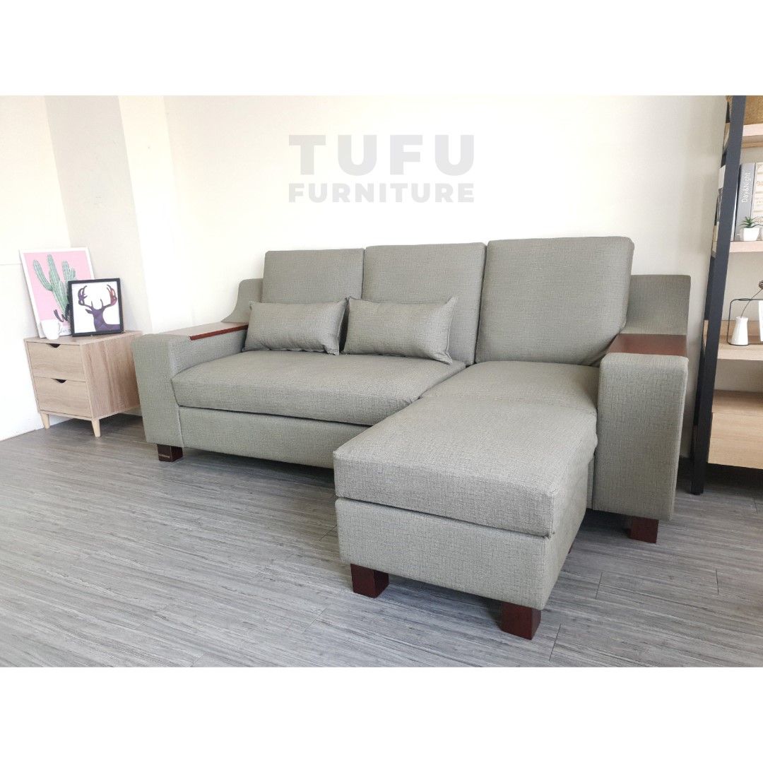 SOFA Chữ L 5026 - Xám – Công ty TNHH TUFU GROUP