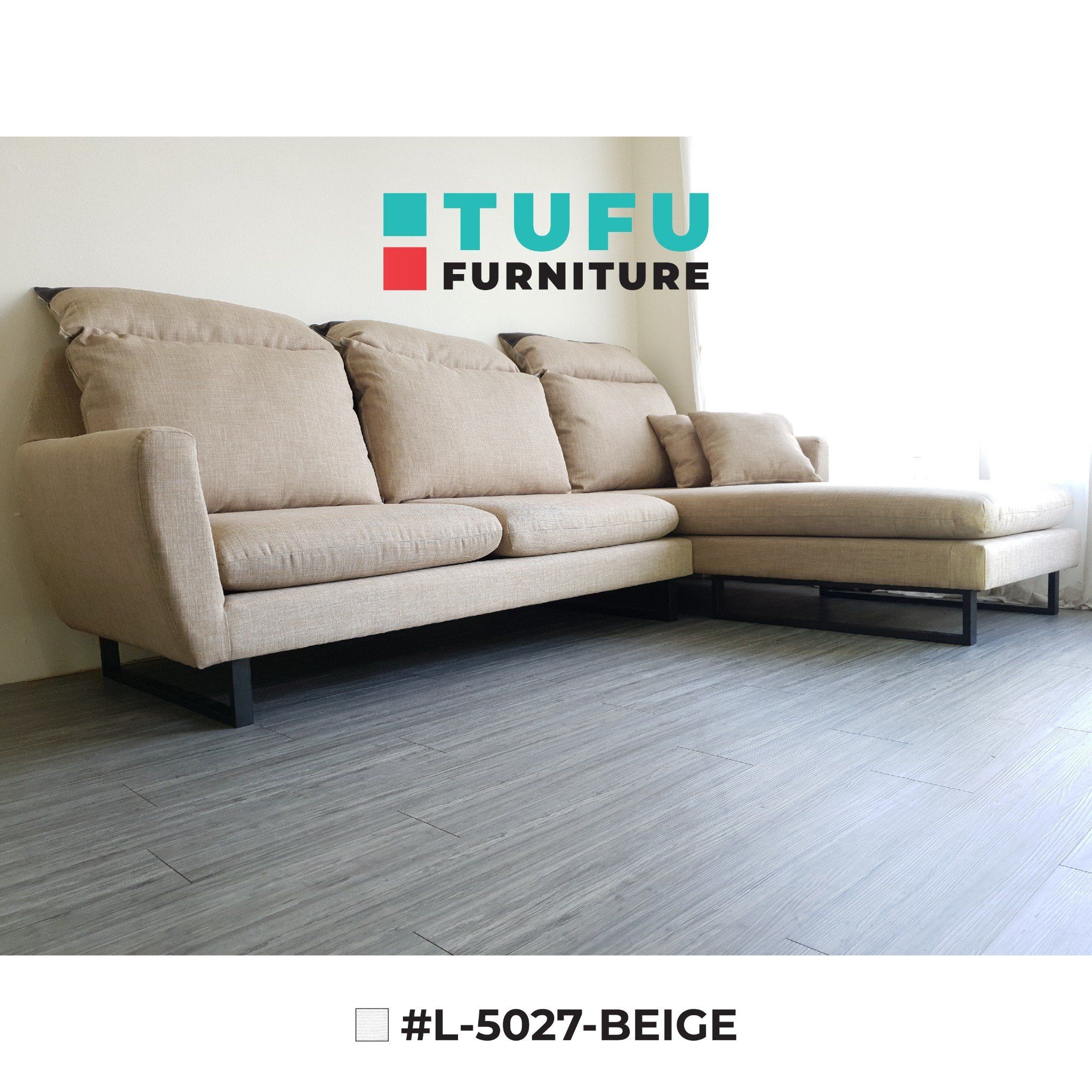 SOFA Góc L 5027 - Kem – Công ty TNHH TUFU GROUP