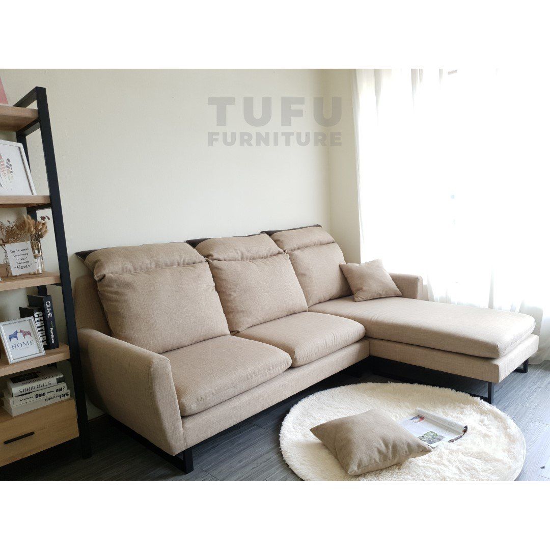 SOFA Góc L 5027 - Kem – Công ty TNHH TUFU GROUP