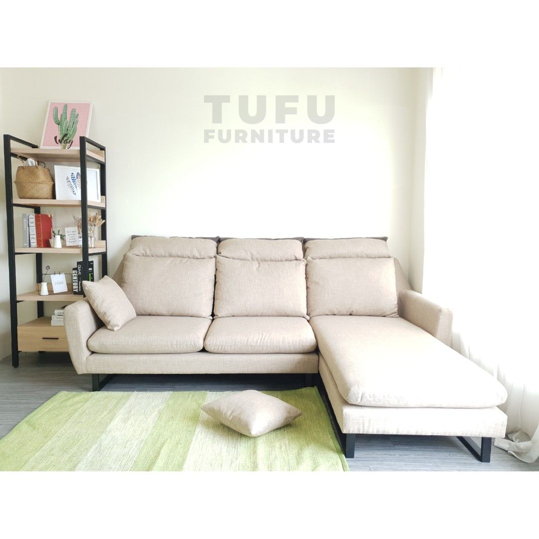 SOFA Góc L 5027 - Kem – Công ty TNHH TUFU GROUP