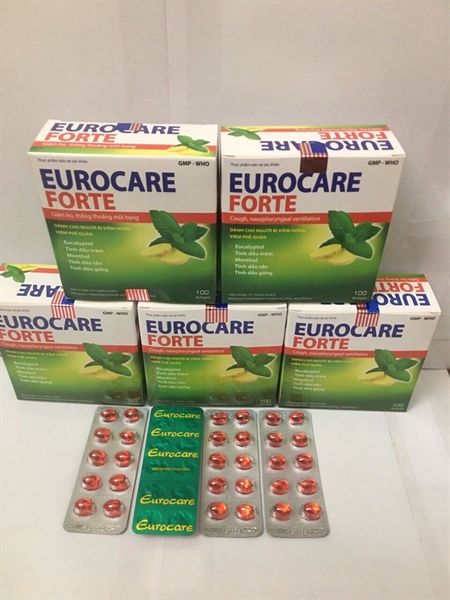 Ho Dầu Eurocare Màu Đỏ mẫu mới