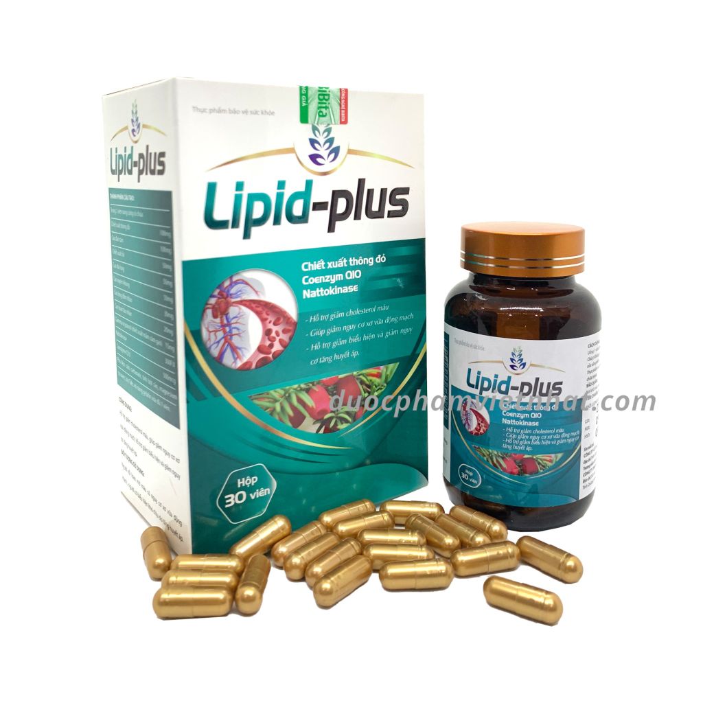 giảm cholesterol LIPID PLUS