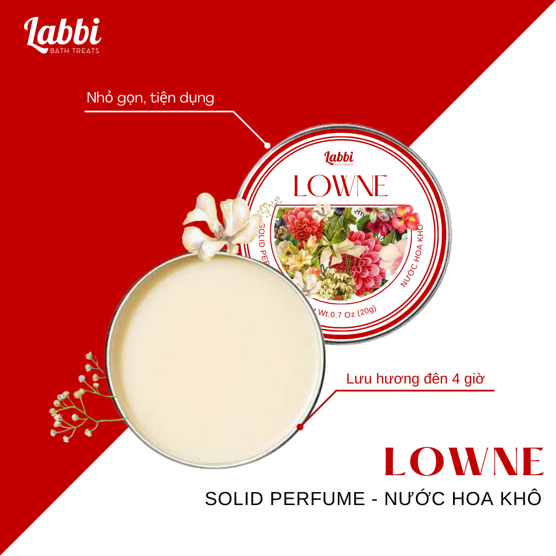 LOWNE - Nước hoa khô 30g lưu hương 4 giờ (8 mùi lựa chọn) Labbi – Labbi ...