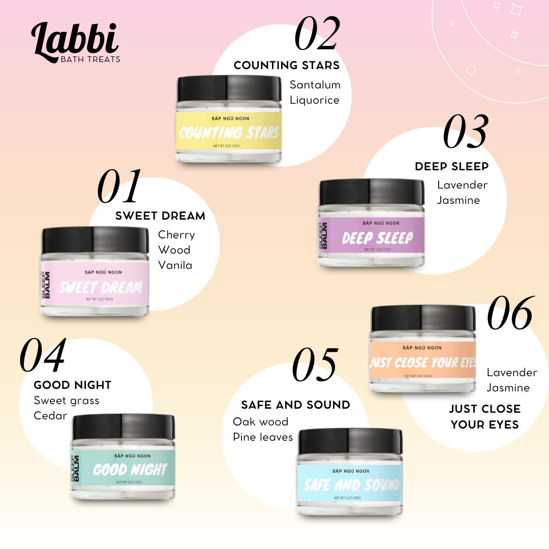 Sáp ngủ ngon SWEET DREAM [Labbi] Sleep Balm – Labbi Bath Treats