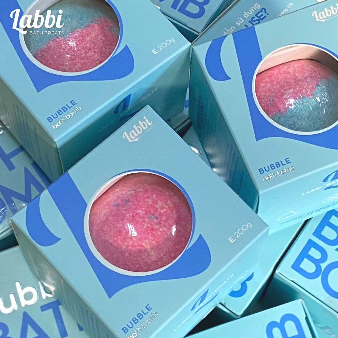 CANDY ME [Labbi] Bubble Bath bomb / Viên tạo bọt bồn tắm / Bom tắm tạo ...