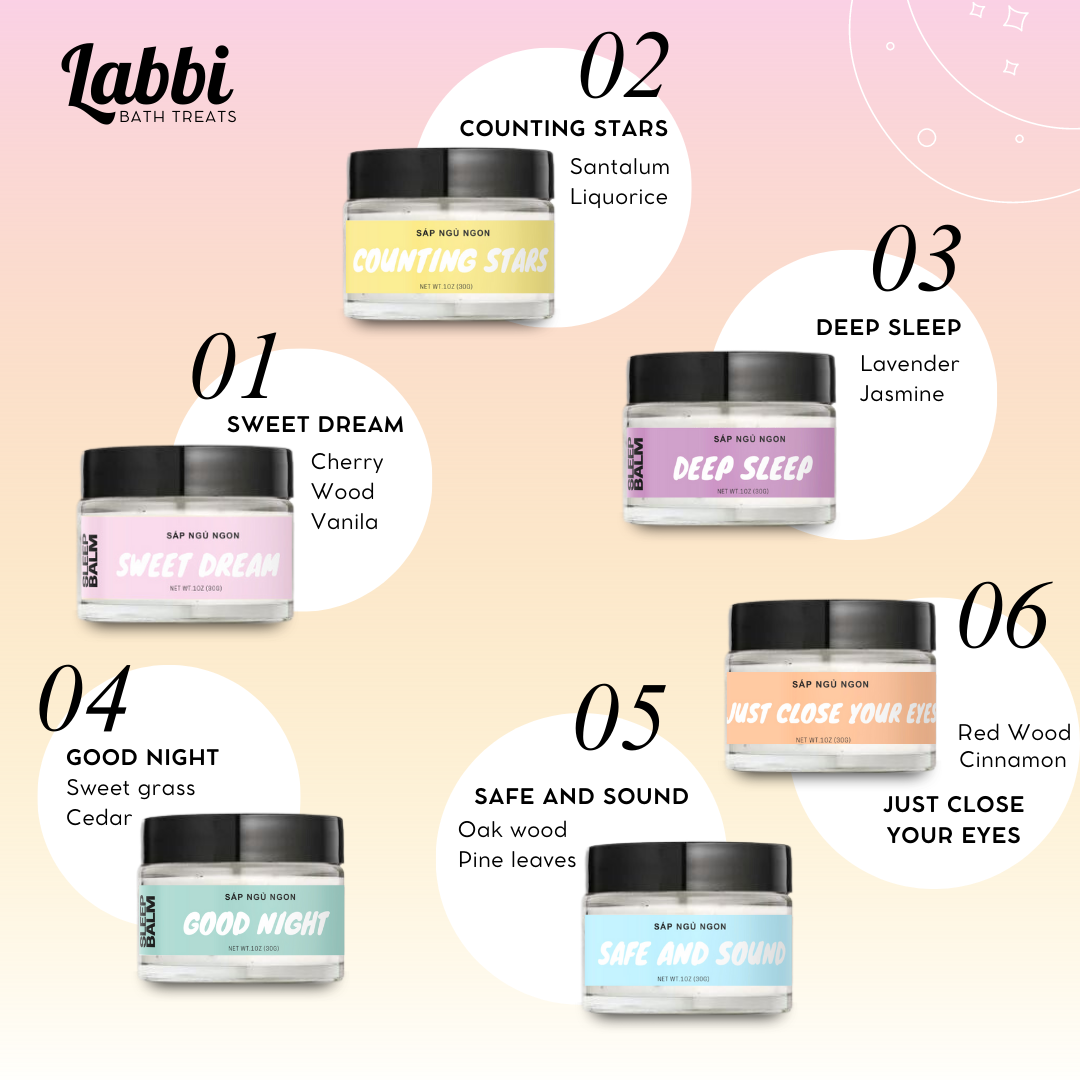 Sáp ngủ ngon GOOD NIGHT [Labbi] Sleep Balm – Labbi Bath Treats
