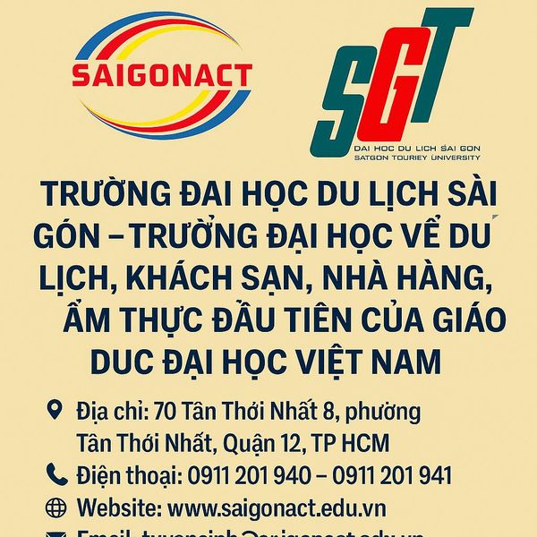 Trường đại học về Du lịch, Khách sạn, Nhà hàng và Ẩm thực đầu tiên của ...
