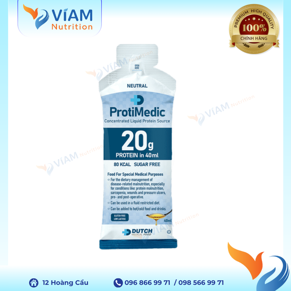 Protimedic 20g protein - Sữa dinh dưỡng – CÔNG TY TNHH DINH DƯỠNG VIAM ...