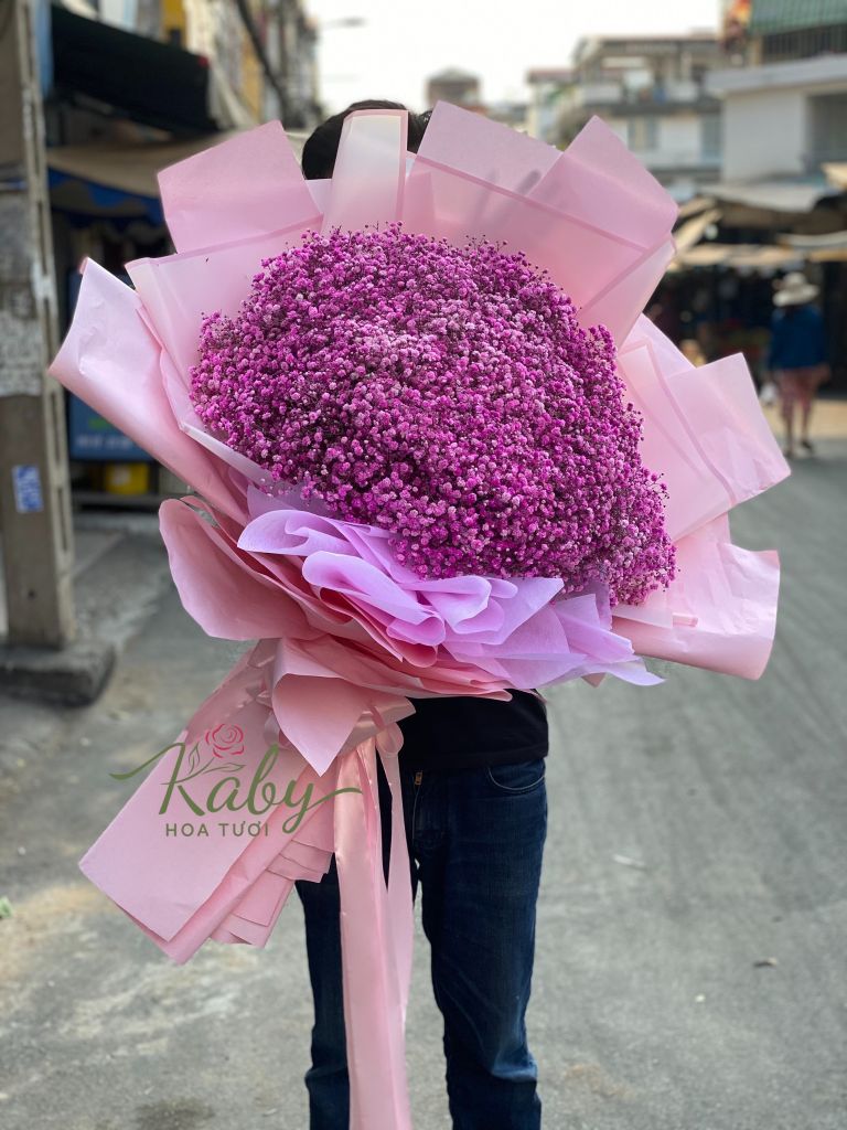 BÓ HOA BABY HỒNG SEN