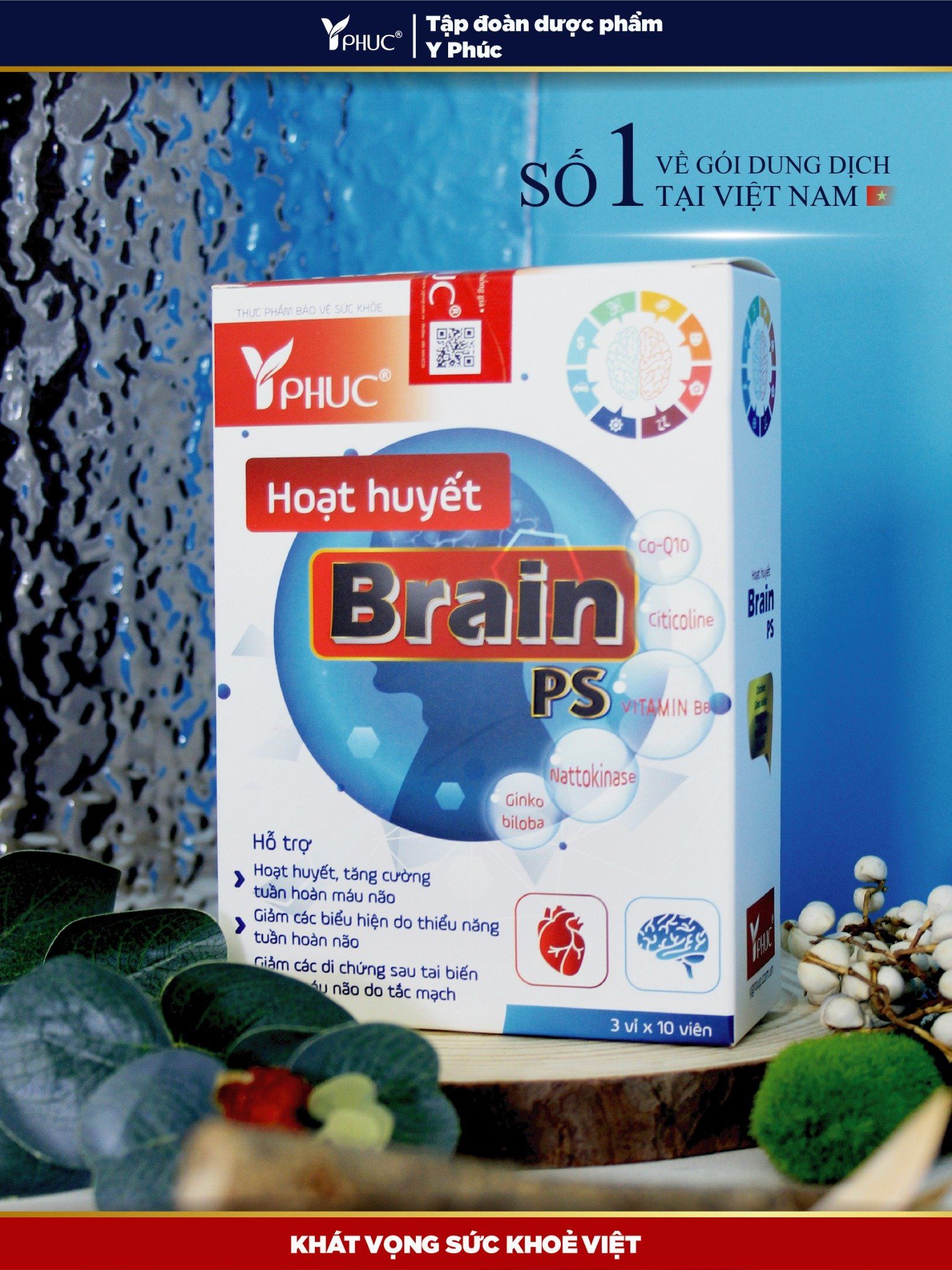 Hoạt huyết Brain PS – Y Phúc pharma