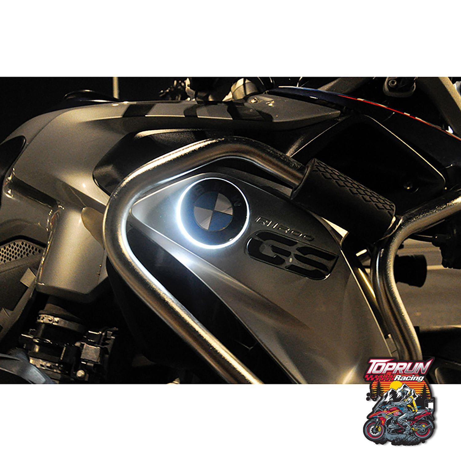 Logo kèm xi nhan cho BMW R1200GS/GSA - R1250GS/GSA – toprunracing