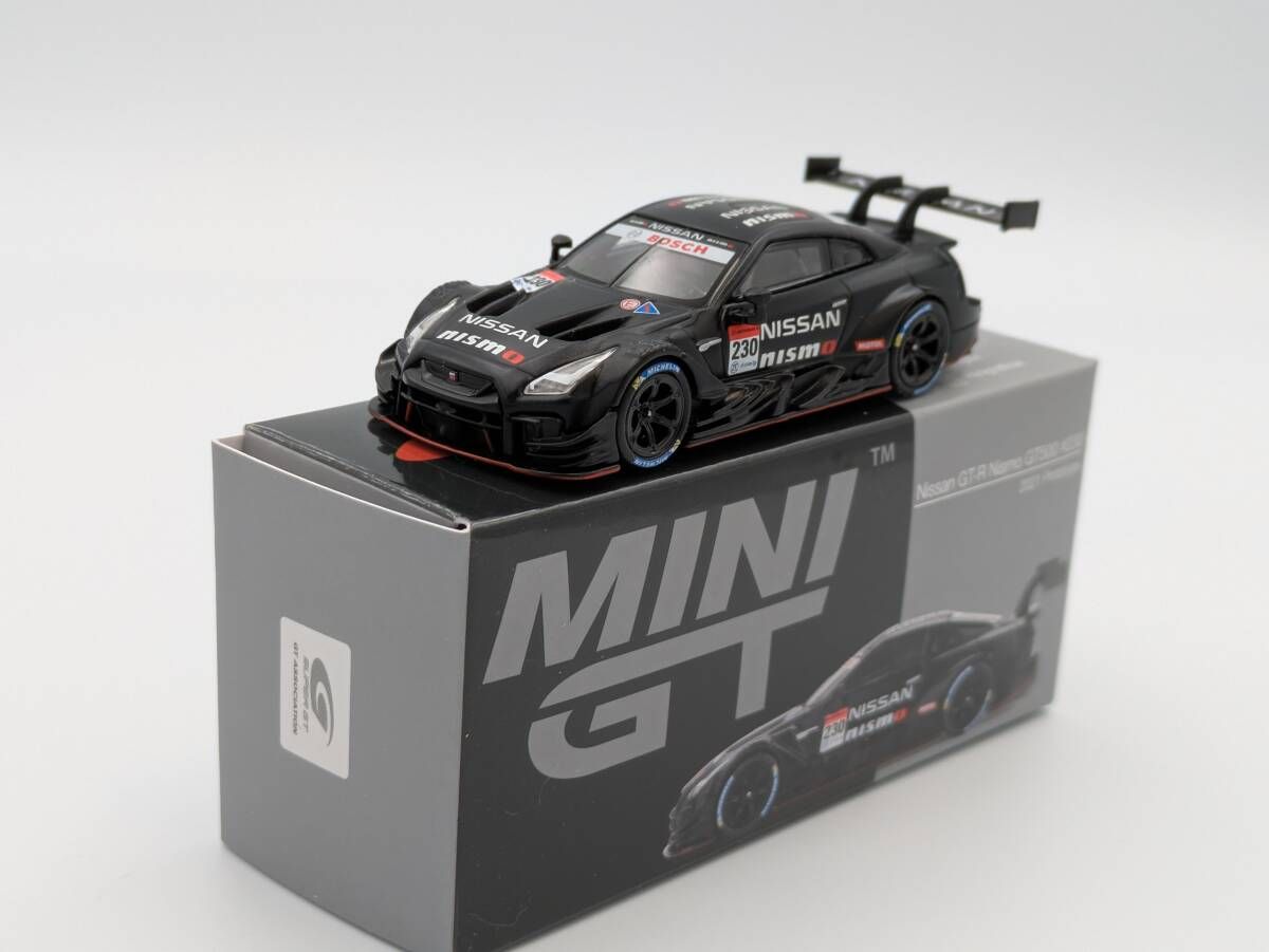 Xe mô hình MINI GT 1/64 Nissan GT-R Nismo GT500 SUPER GT Series 2021#2 – Đồ chơi trẻ em Kidsland.vn