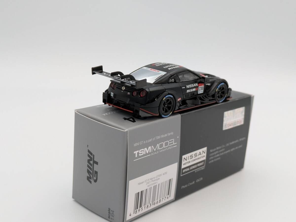 Xe mô hình MINI GT 1/64 Nissan GT-R Nismo GT500 SUPER GT Series 2021#2 – Đồ chơi trẻ em Kidsland.vn