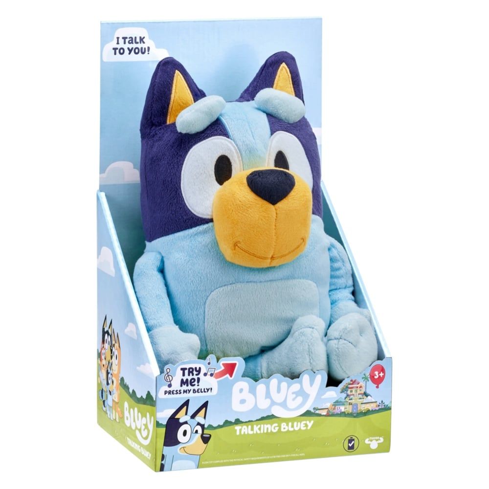 Đồ chơi gấu bông phát nhạc 17143 Bluey Sound Effects Talking Stuffed P ...