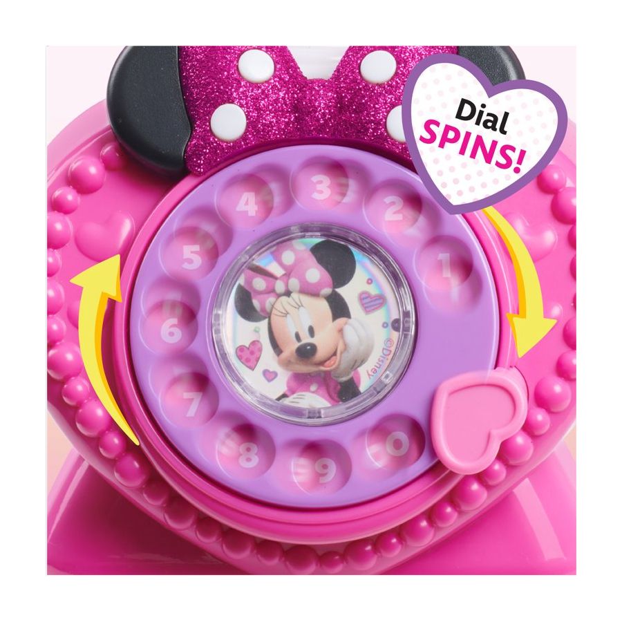 Disney Junior Minnie Mouse Ring Me Rotary Phone – Đồ chơi trẻ em ...