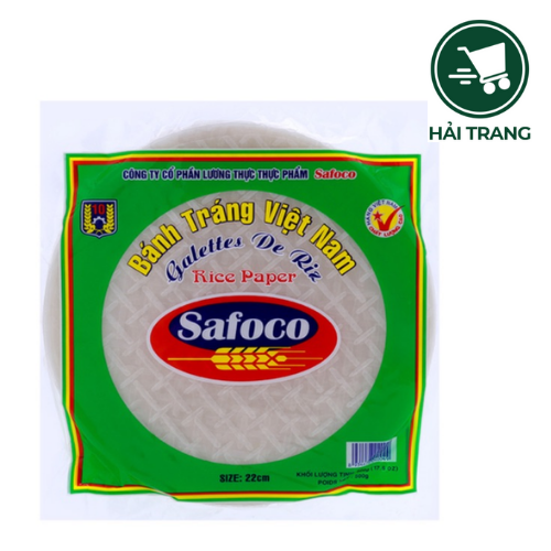 Bánh Tráng Safaco 22Cm Gói 300G | Hải Trang 3 Hàng Khoai