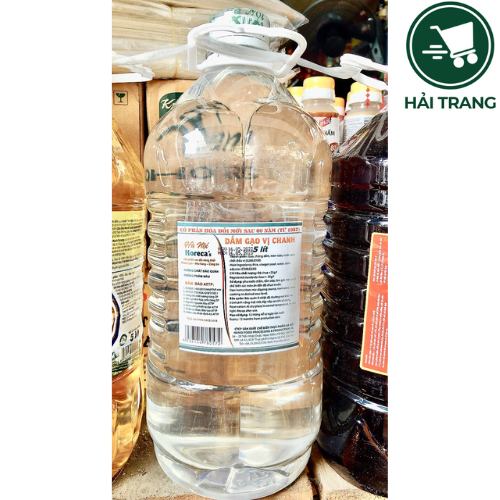 Dấm Gạo Vị Chanh Can 5 Lít | Hải Trang 3 Hàng Khoai