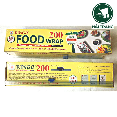 Bọc Thực Phẩm Food Wrap Ringo R200 30Cmx150M | Hải Trang 3 Hàng Khoai