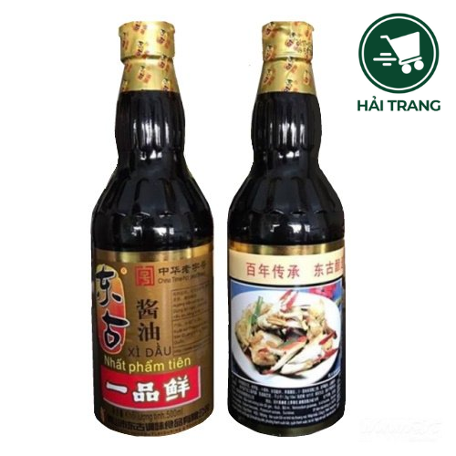 Xì Dầu Càng Cua Chai 500ml Nhất Phẩm Tiên | Hải Trang 3 Hàng Khoai