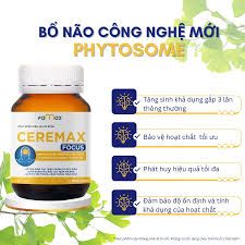 Ceremax Focus tăng trí nhớ, tăng tập trung, giảm nhanh đau nhức đầu ...