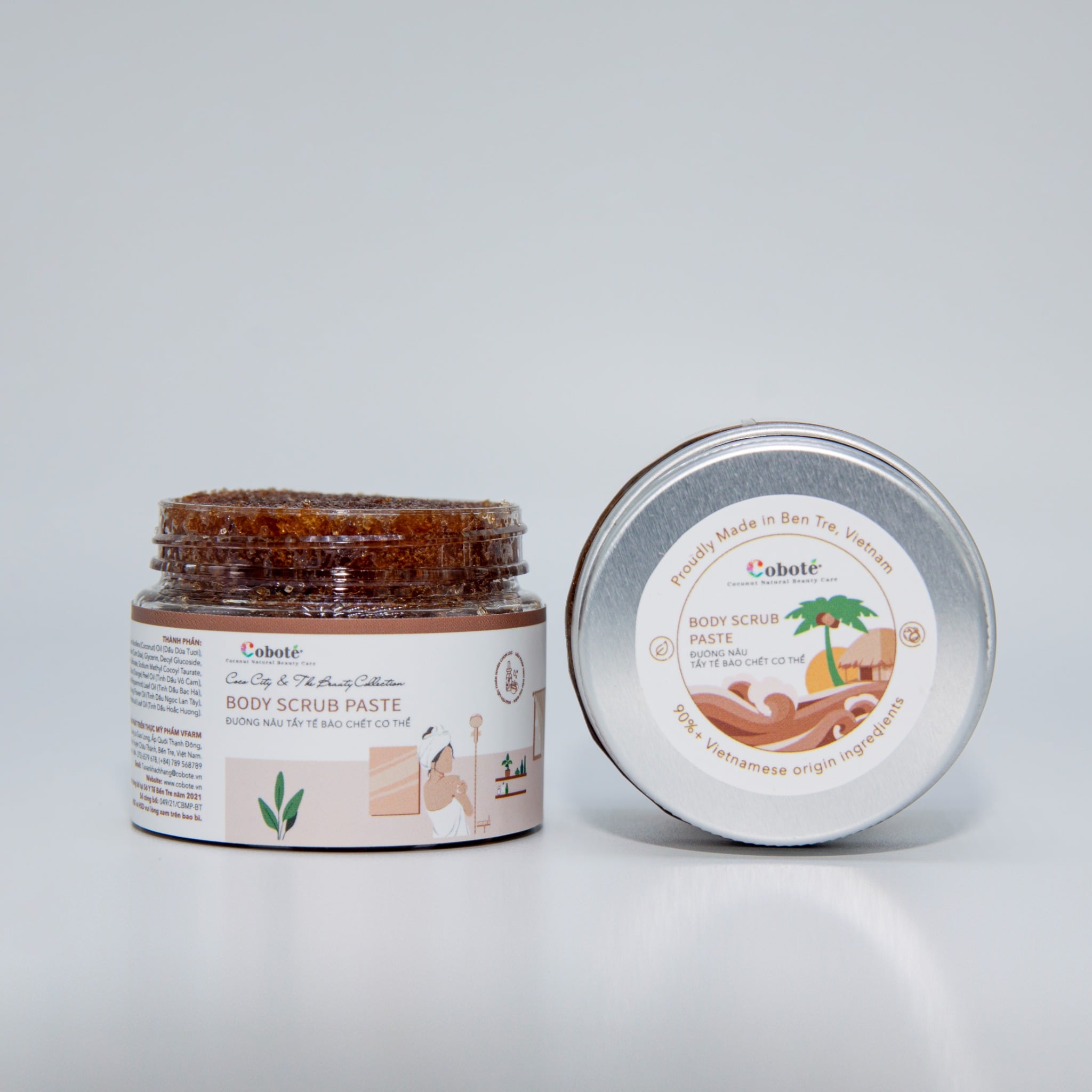 COBOTÉ - Tẩy tế bào chết cơ thể - đường nâu | Body Scrub Paste – NT Mart