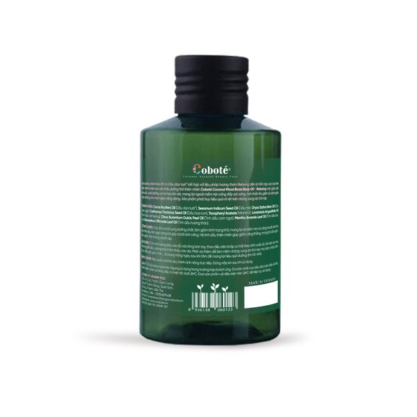 COBOTÉ - DẦU DƯỠNG THỂ THƯ GIÃN - Coconut Mood Boost Body Oil |NT Mart