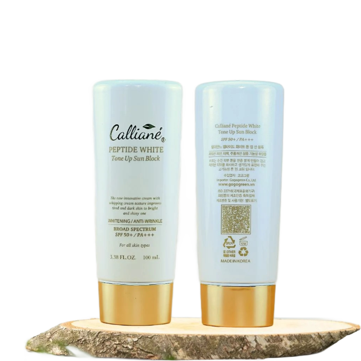 Kem chống nắng phổ rộng dưỡng trắng chống nhăn Calliané | NT Mart