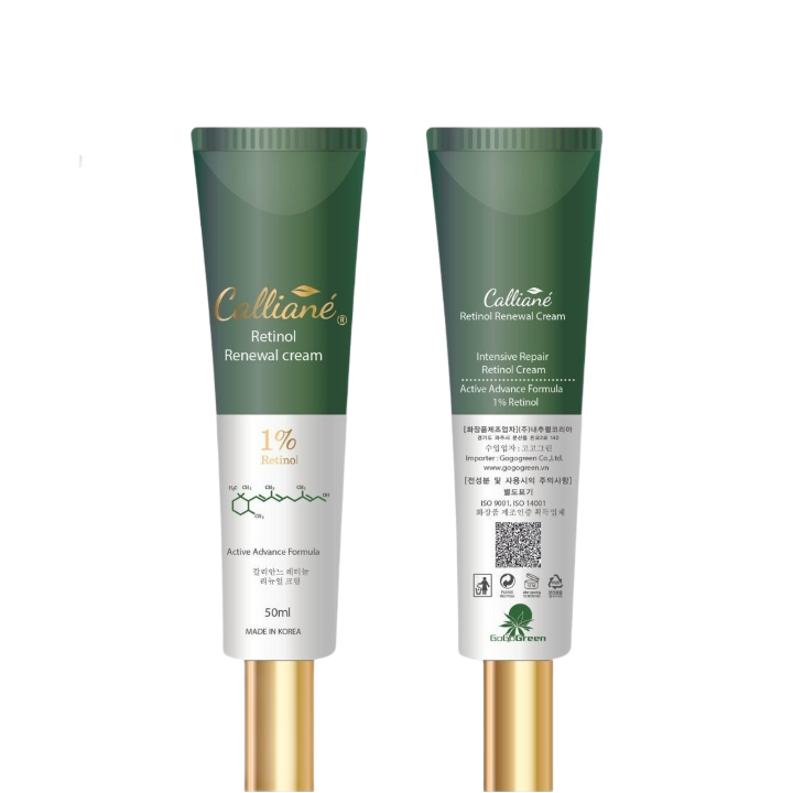 Kem Dưỡng Tái Tạo Chống Lão Hoá Da Retinol 1% Calliané – NT Mart