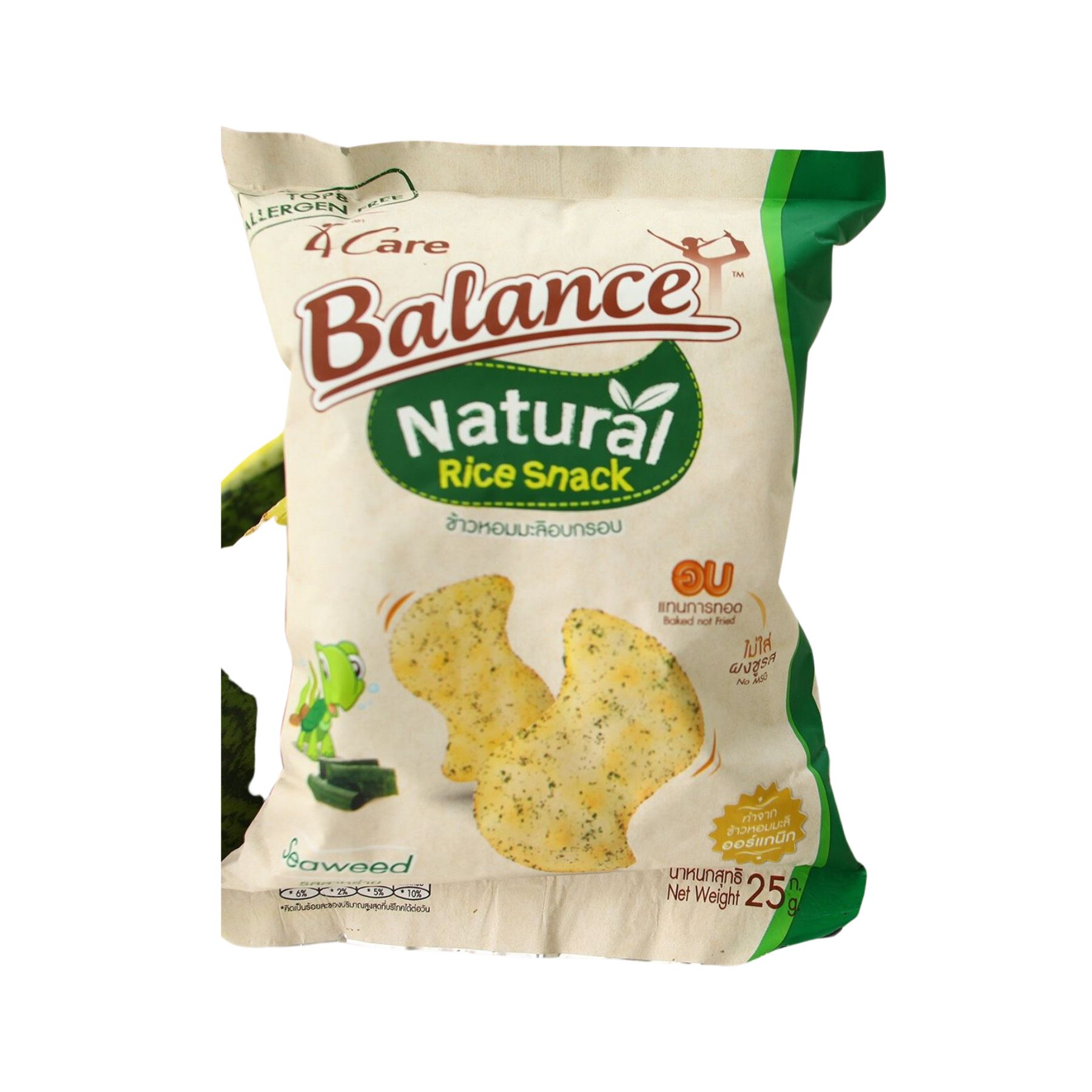 Bánh snack gạo hữu cơ 4Care Balance 25gr 3 vị – NT Mart