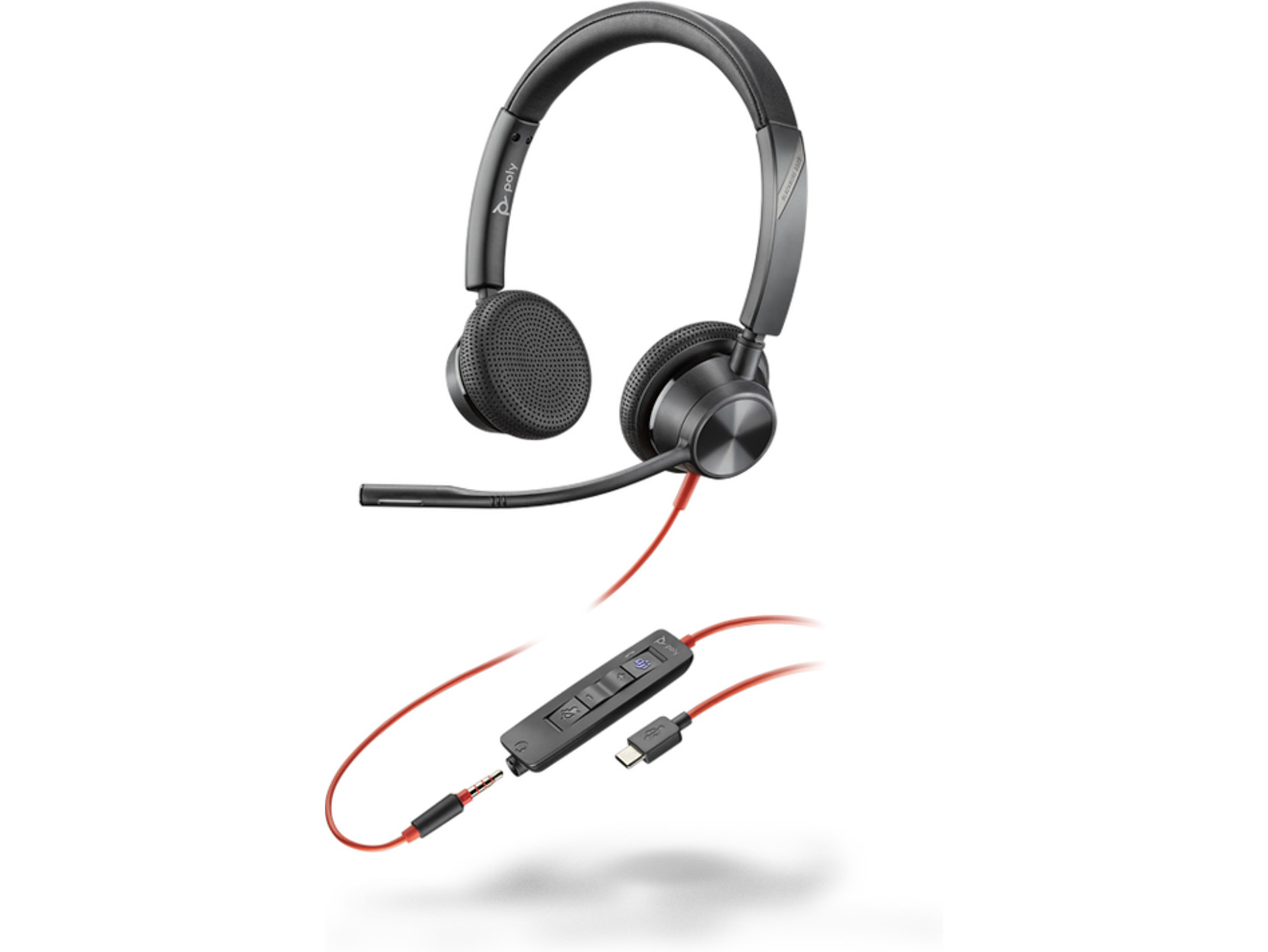 Tai nghe có dây Poly BW 3220 Stereo USB-C HS +USB-C/A 8X228AA