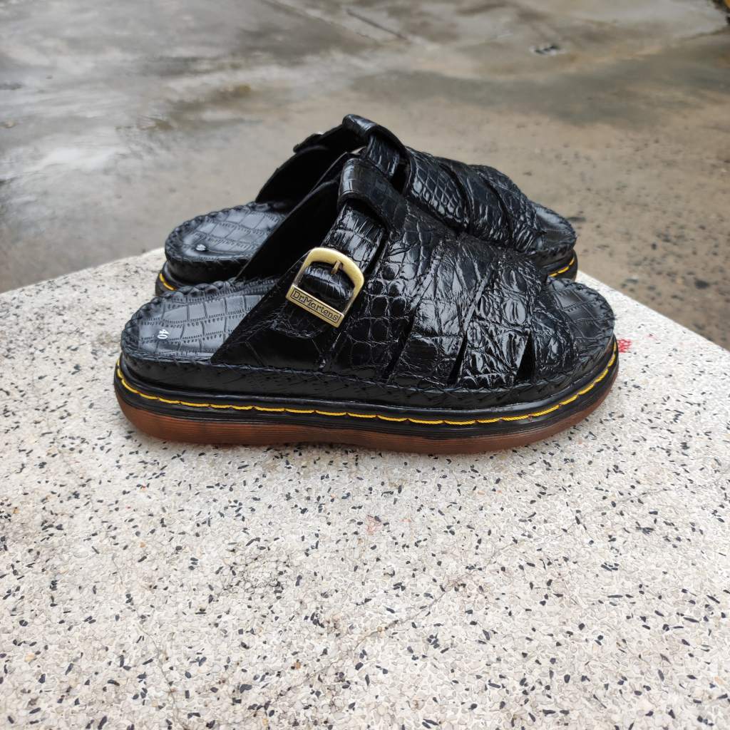 [DÉP DOCTOR] Da cá sấu phiên bản màu đen dễ phối đồ!