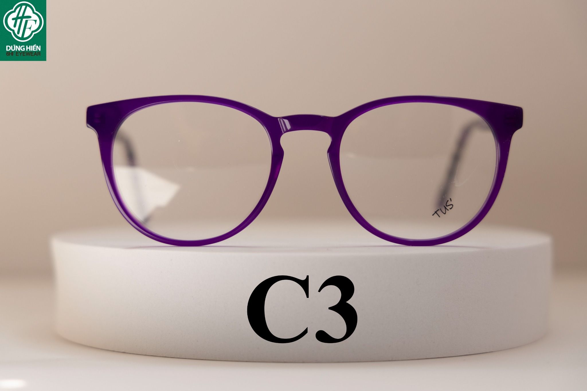 81001# Gọng Bio-Acetate frame – DŨNG HIỂN 6HF EYEWEAR